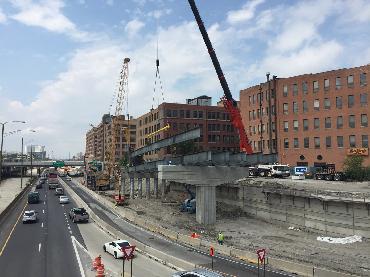 Circle Interchange, Flyover IDOT #60w28