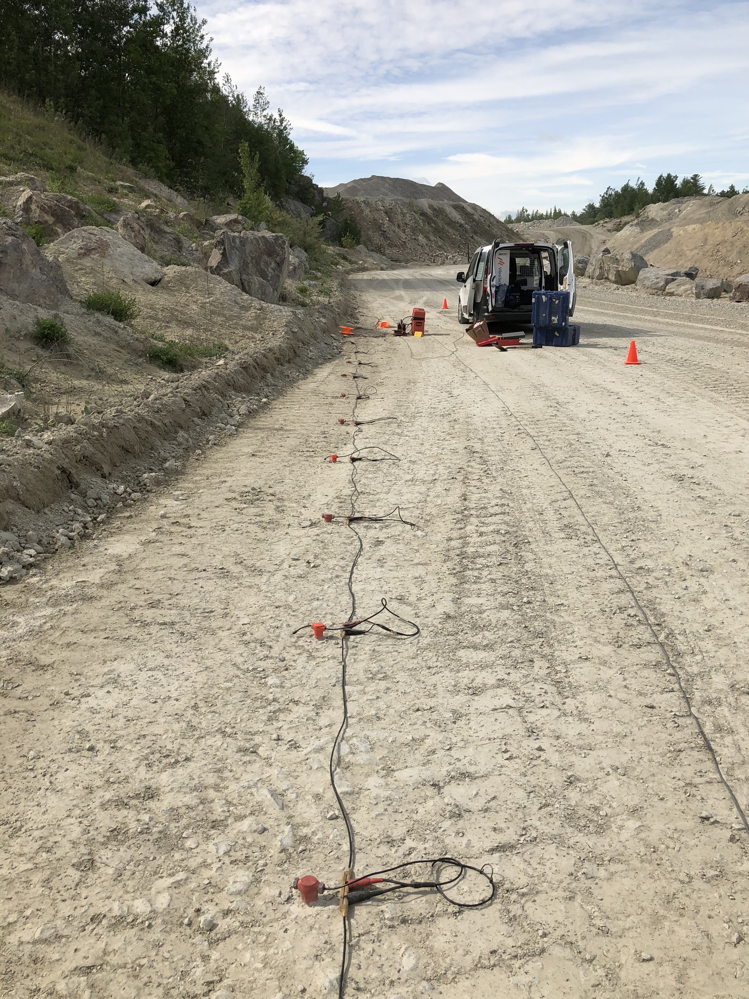 Geophysical Testing and Finite Element Modeling